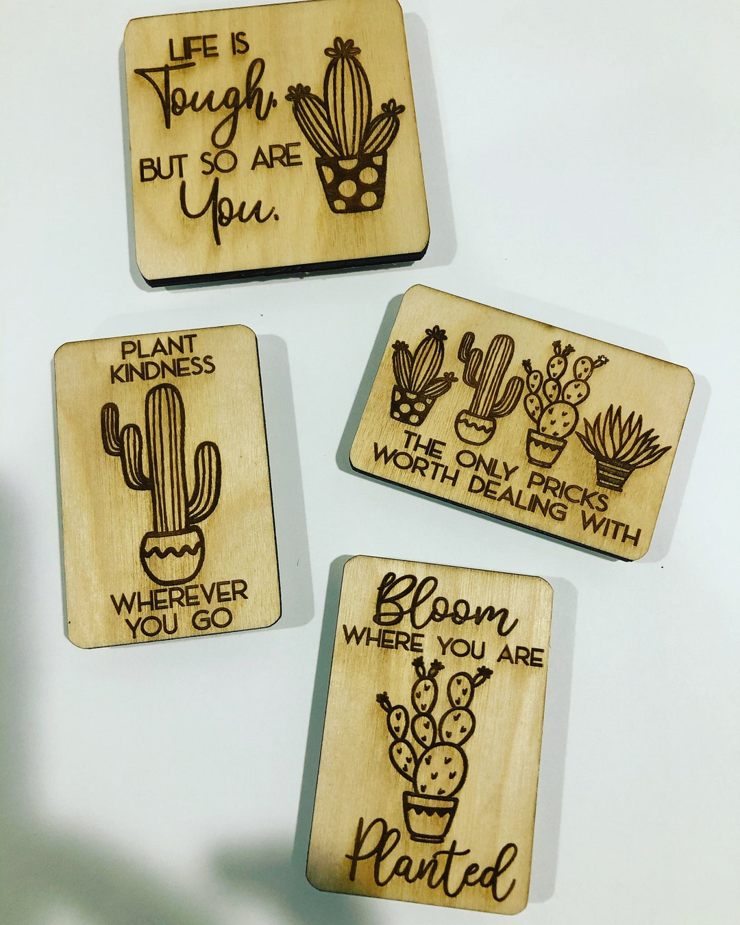 Cactus Magnet Gift Set - Etsy
