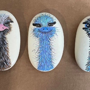 Create Your Own Wildlife Stone! Hand Painted Custom Animal Stones- You ...