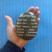 Hand Painted Weather Rock, Novelty Forecasting Stone, Small Gift ...
