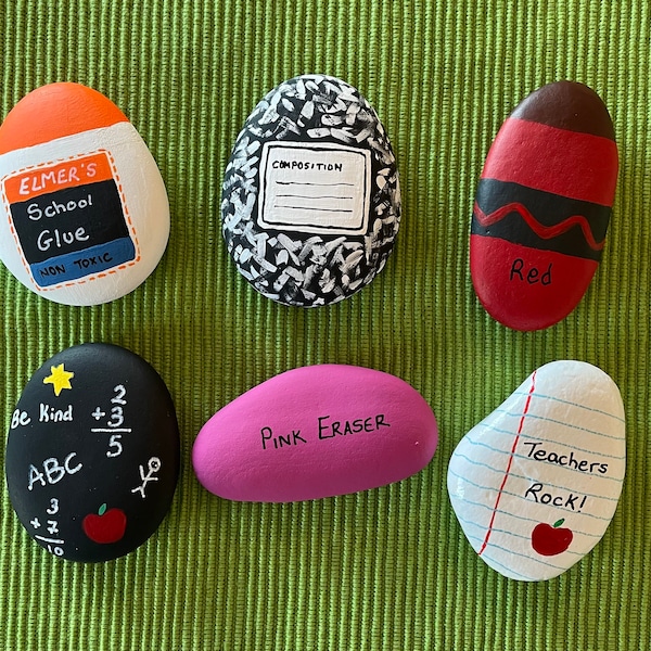 Hand Painted Rocks - Etsy