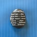 Hand Painted Weather Rock, Novelty Forecasting Stone, Small Gift ...
