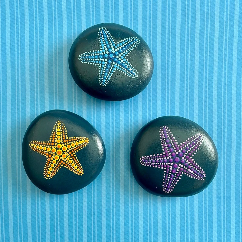 Painted Starfish - Etsy