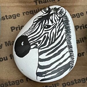 Create Your Own Wildlife Stone! Hand Painted Custom Animal Stones- You ...