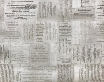 Dictionary Fabric | Etsy