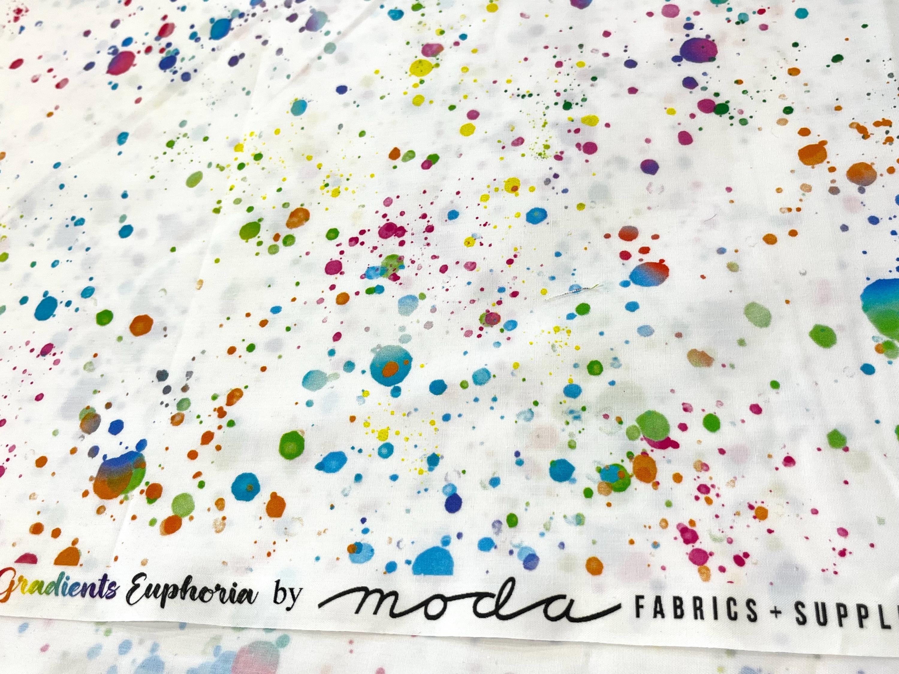 108" Splatter Paint, Gradients Euphoria, 108024 11, Moda Fabrics ...