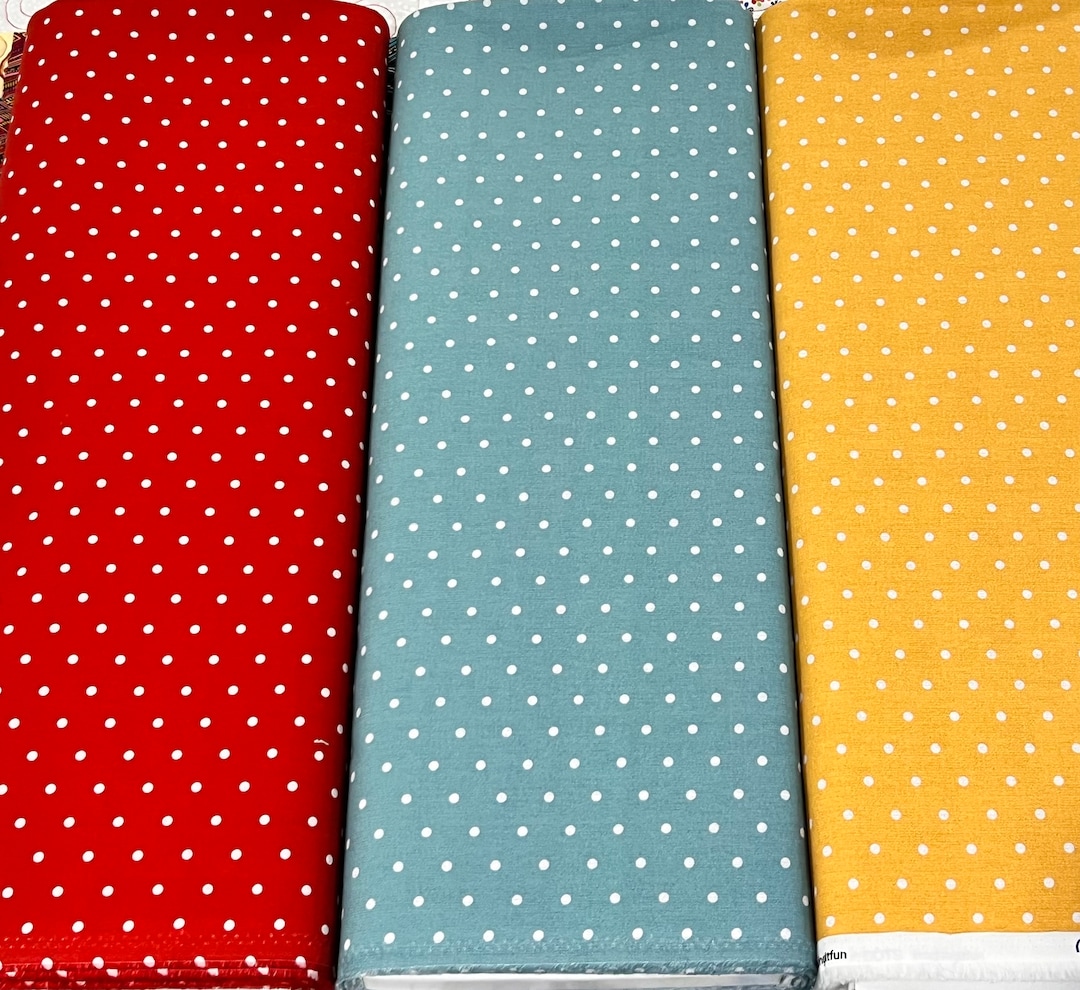 Cotton Polka Dots, Vintage Sewing Stash, Aimee Stewart, Michael Miller ...