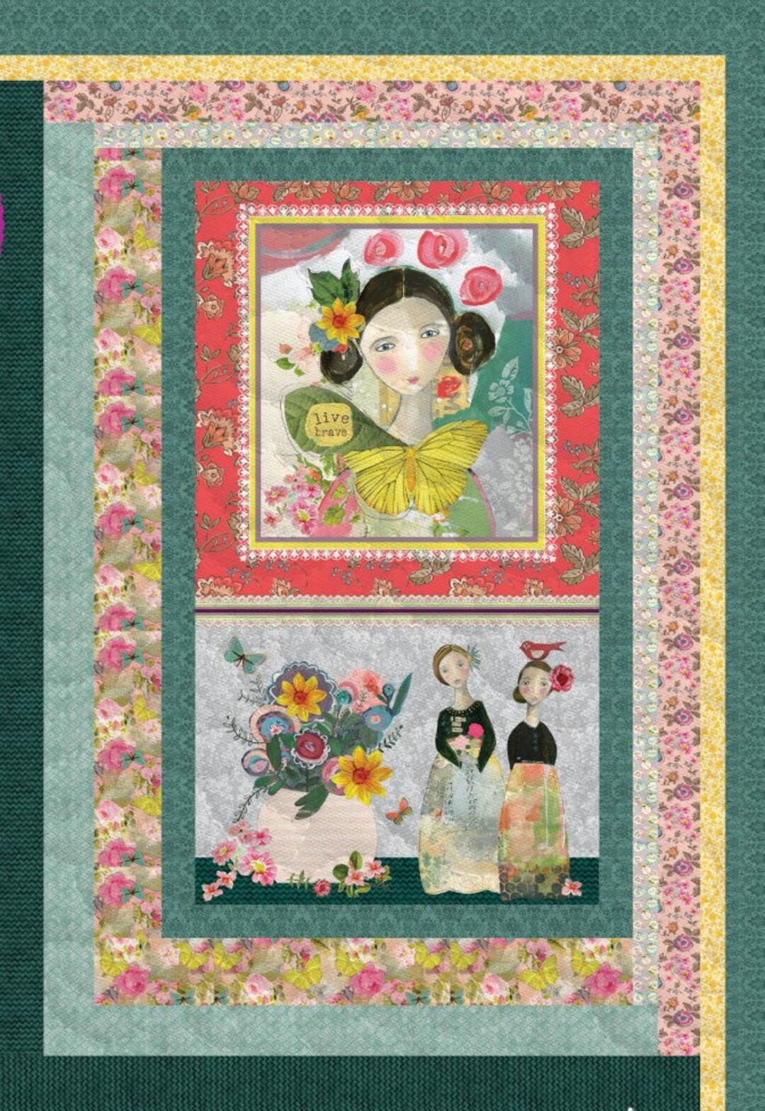 Portrait of a Lady Kit Kelly Rae Roberts A Beatiful Life - Etsy