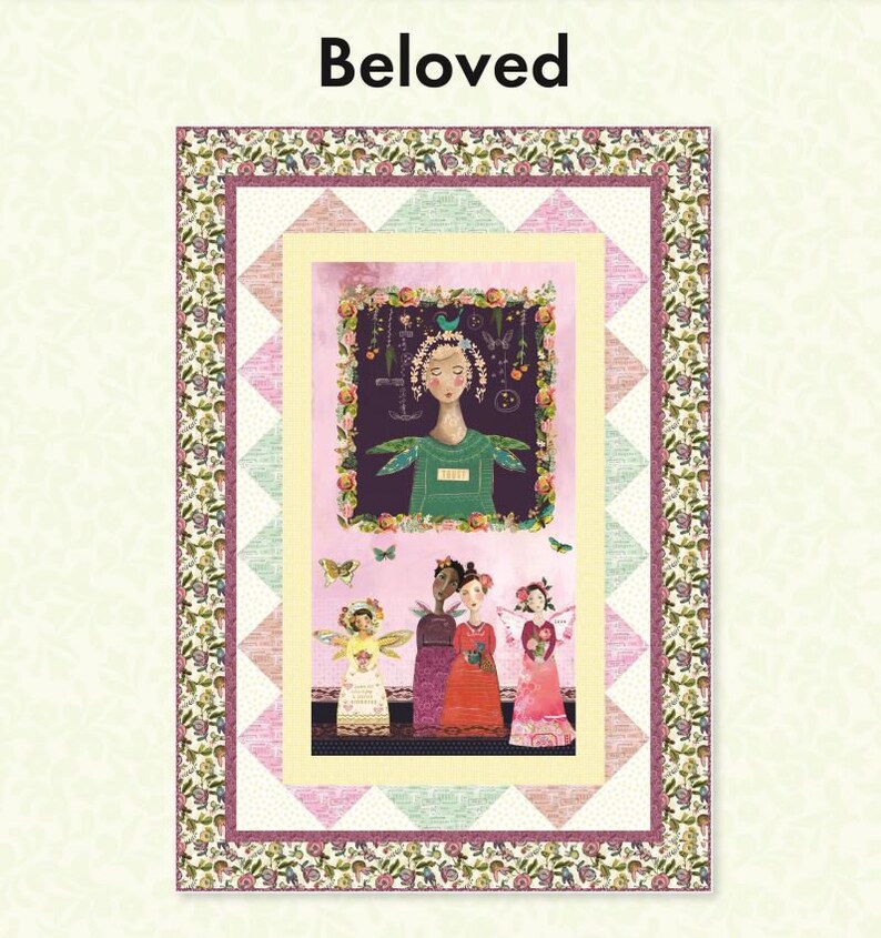 Be Inspired Panel Kelly Rae Roberts Cotton Fabric Benartex - Etsy