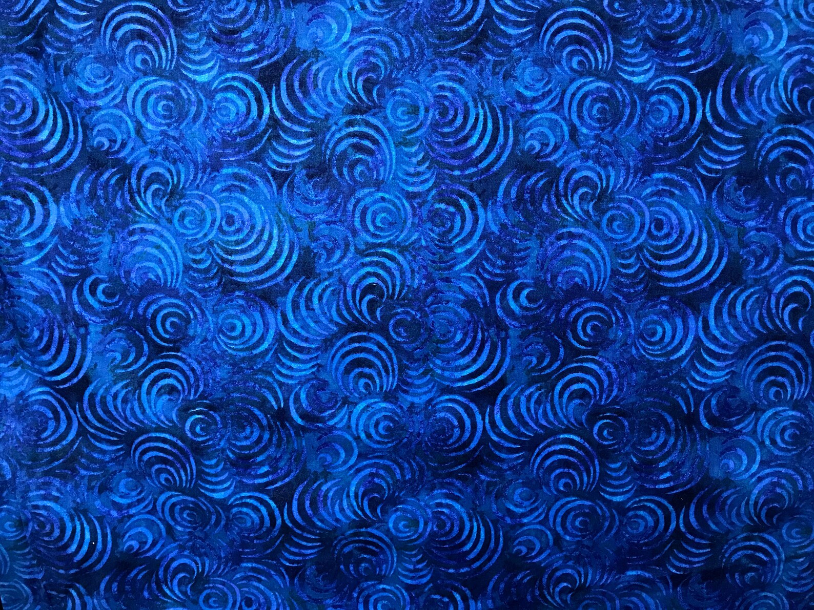 Wilmington Prints Blue Swirl Wide Back Fabric by the Yard - Etsy
