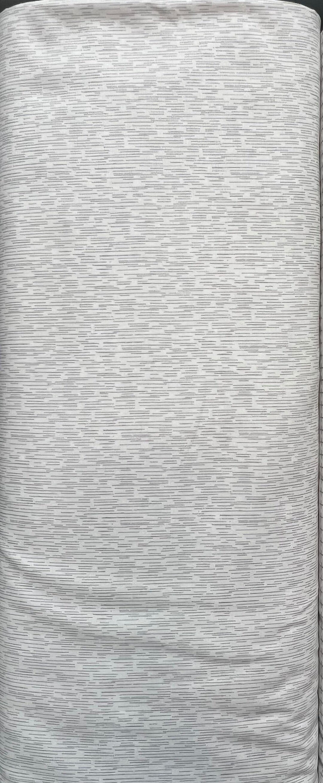 Stripe White Cotton Fabric, Timelines, Michael Miller Fabrics - Etsy