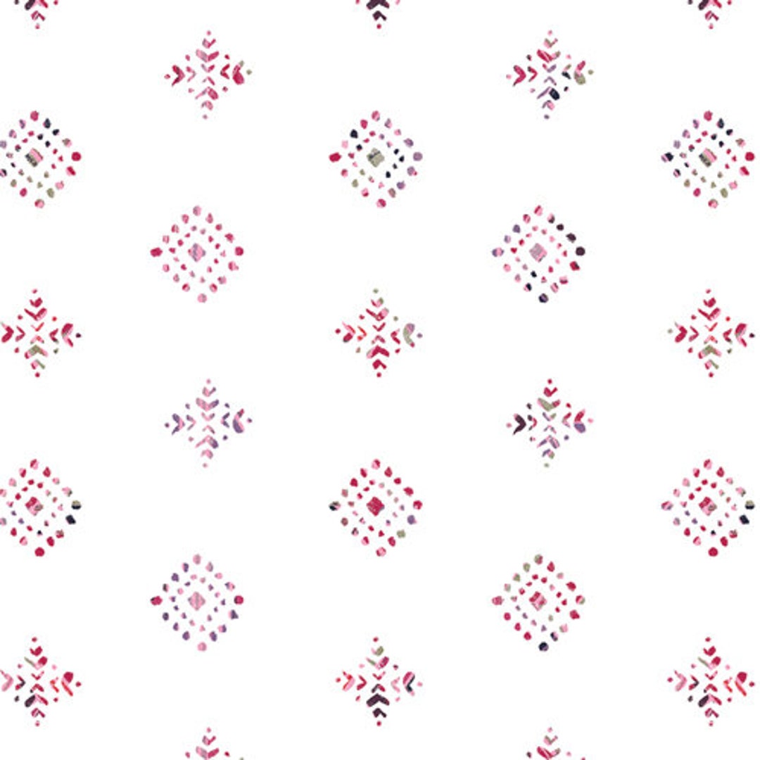 Floral Geometric Fabric, Art Gallery Fabrics, Geometric Cotton Fabric ...