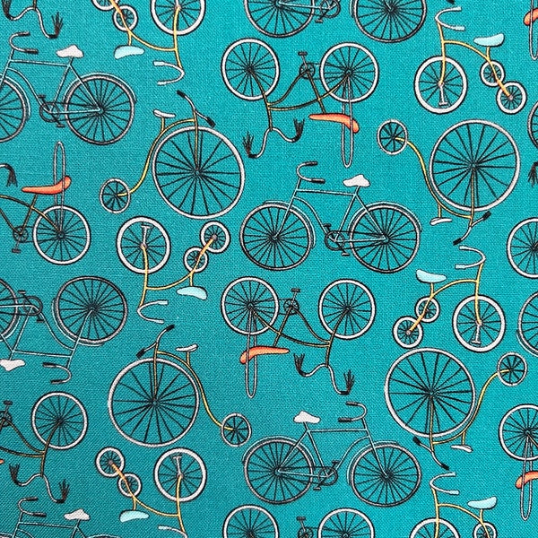 Bicycle Fabric - Etsy