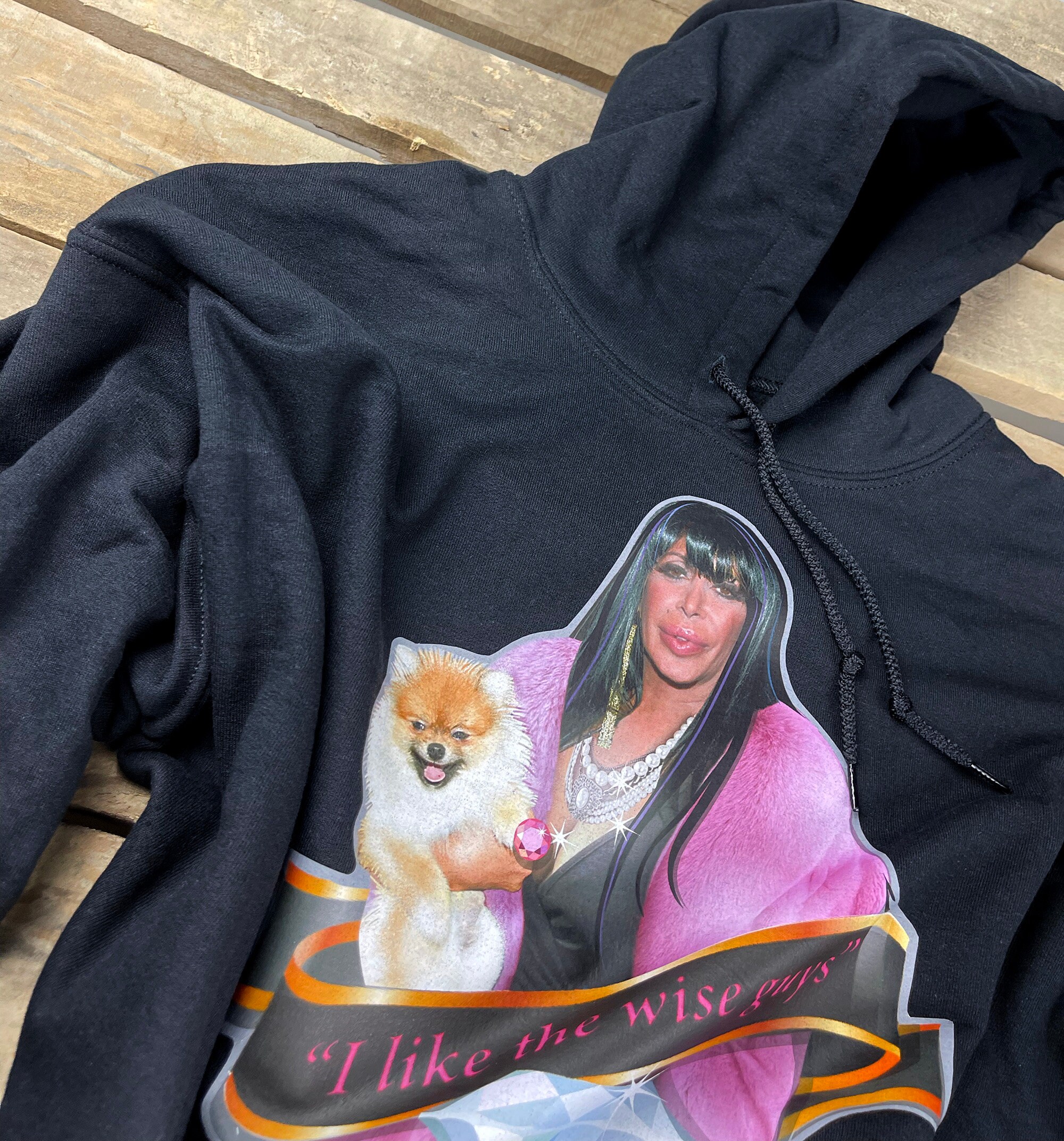 Big Ange Hoodie Mob Wives Wise Guys Memorial Hoodie RIP Badass - Etsy