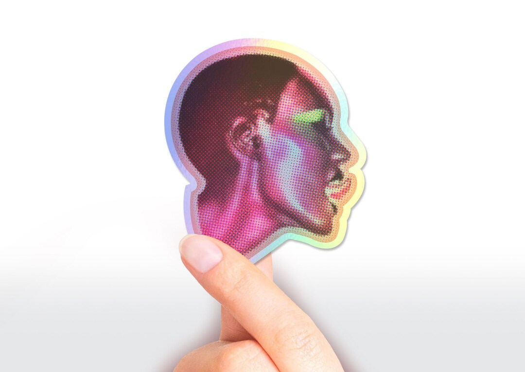 Grace Jones Sticker Holographic Ultra Gloss Vinyl 4. Yours in 2 Days ...