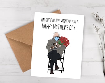 Funny mothers day card | Etsy