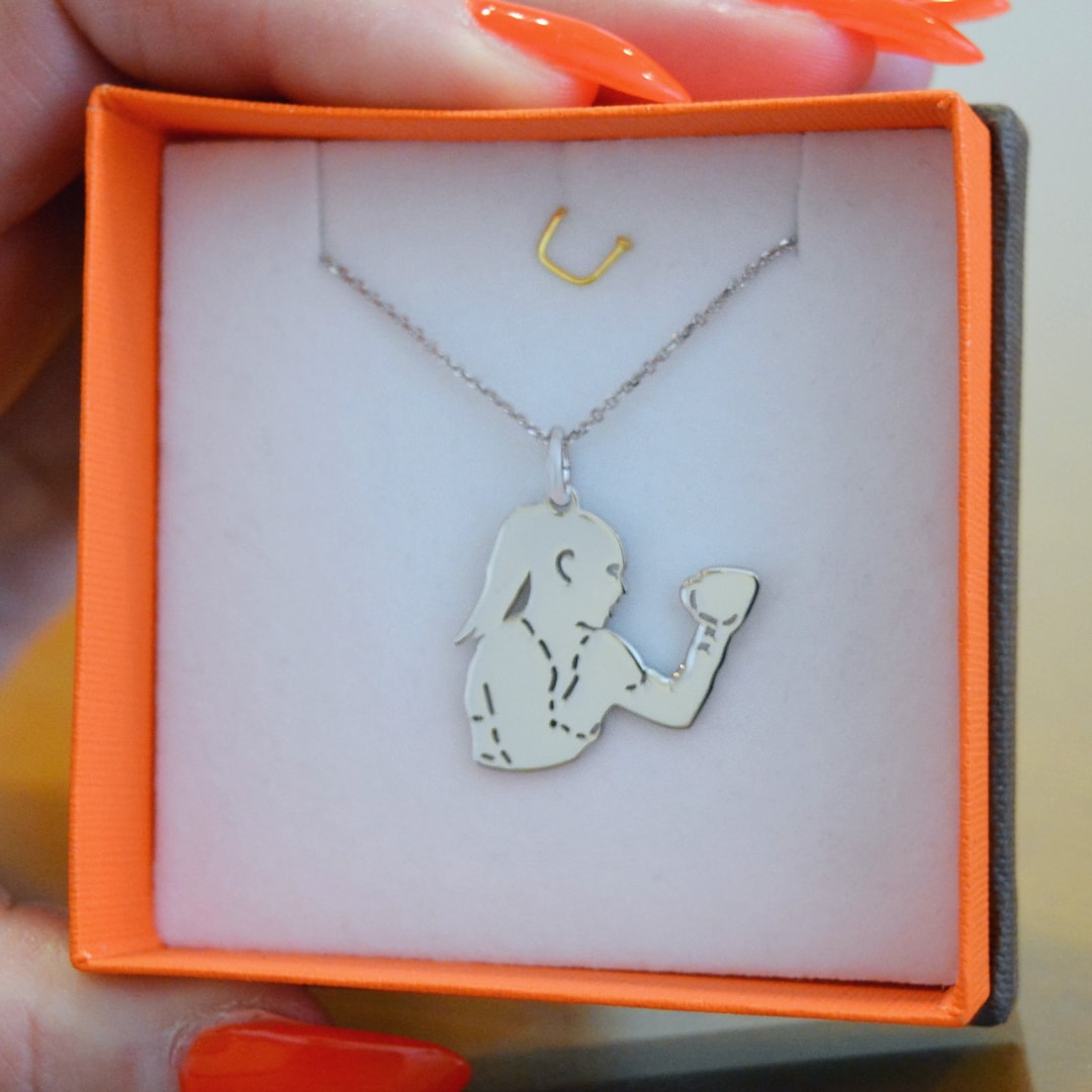 Boxing Necklace Sport Gift Gift for Mother Charm Pendant for Women Gift ...
