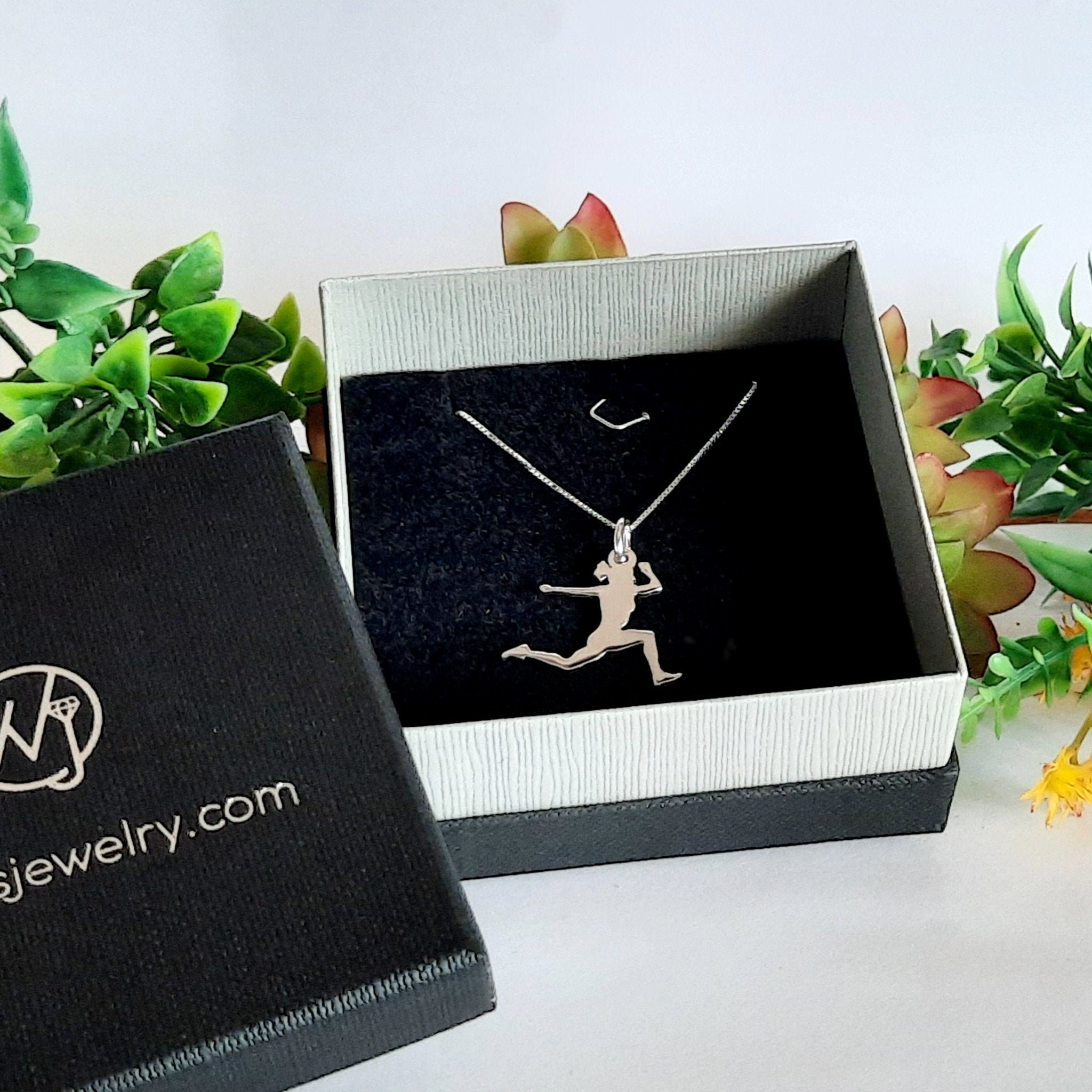Track and Field Athlete | Sport Jewelry | Unique Gift Idea | Silver 925 ...