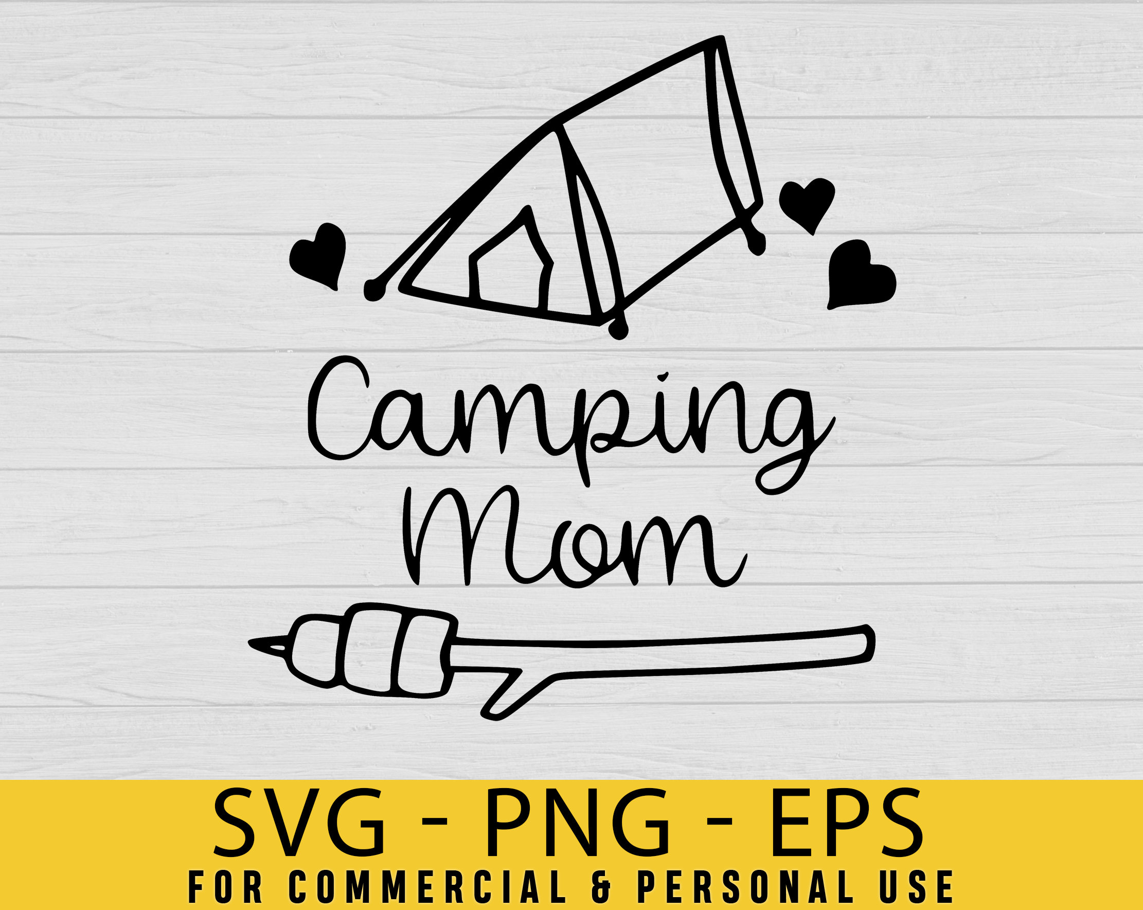 Camping Mom Svg Camping Mom Camping Svg Mothers Day T Etsy