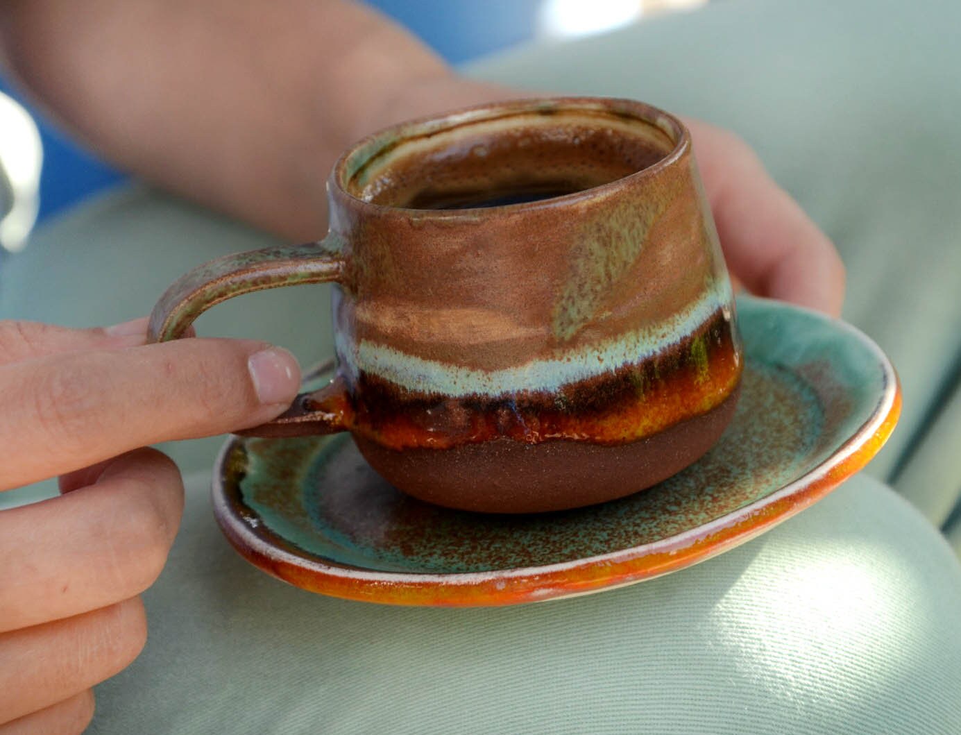 Espresso Cup Pottery Coffee Cup Christmas Gift Mug - Etsy