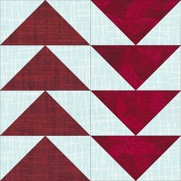 Flying Geese Quilt - Etsy