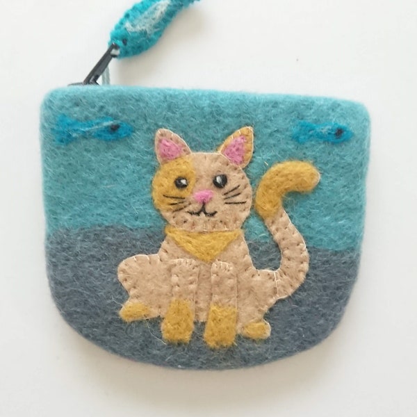 Felt Cat Purse - Etsy
