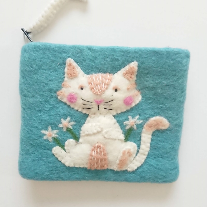 Felt Cat Purse - Etsy