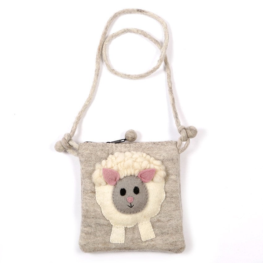 Sheep Strap Bag Handmade Felt Bag - Etsy
