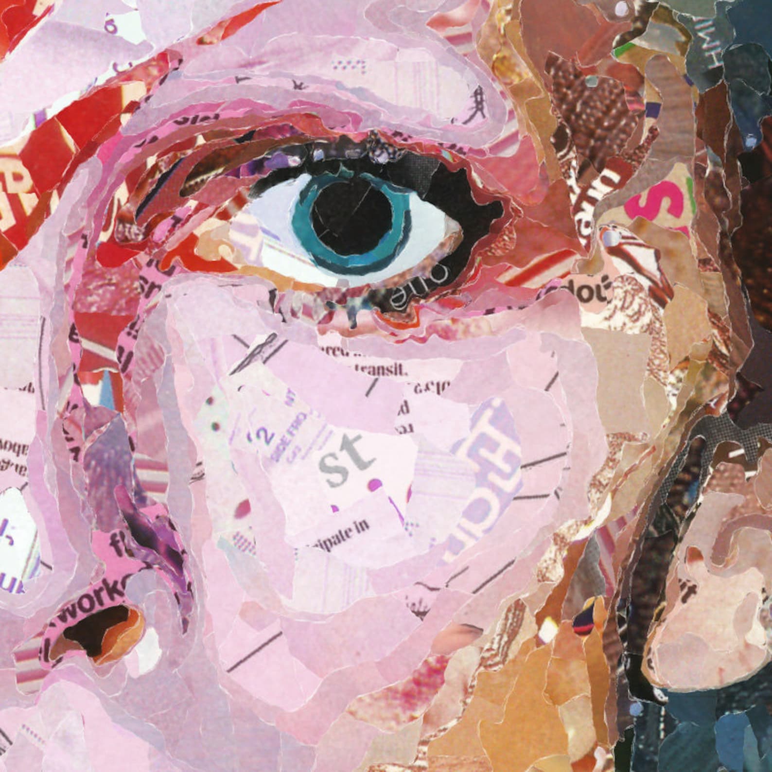 David Bowie Collage - Poster / Art Print - Etsy