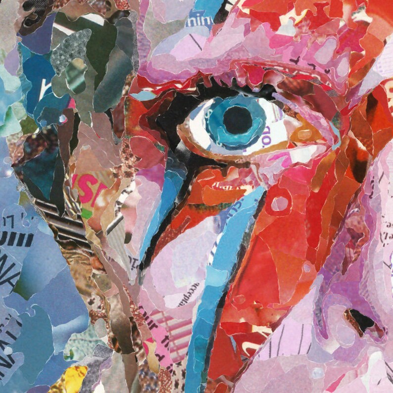 David Bowie Collage - Poster / Art Print - Etsy