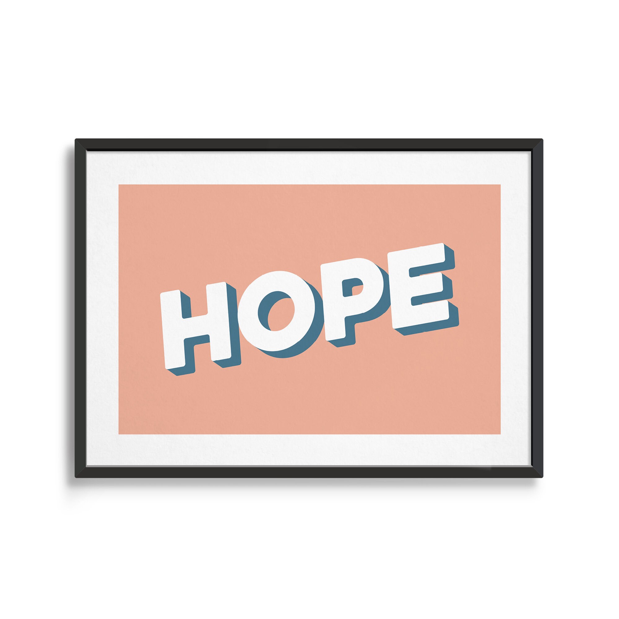Hope Poster | Printable Modern Wall Art | Digital Download - Etsy