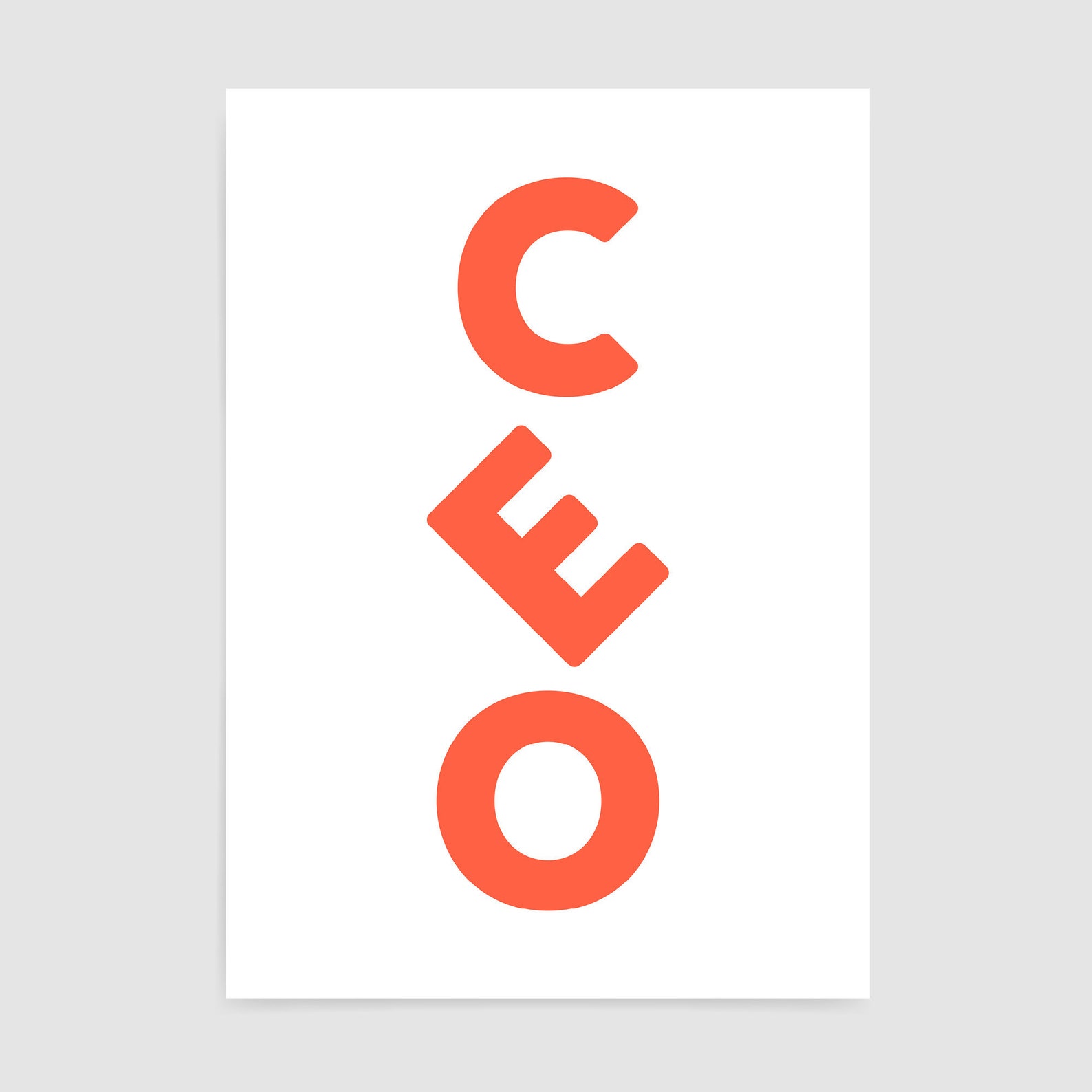 CEO Poster Printable Modern Wall Art - Etsy