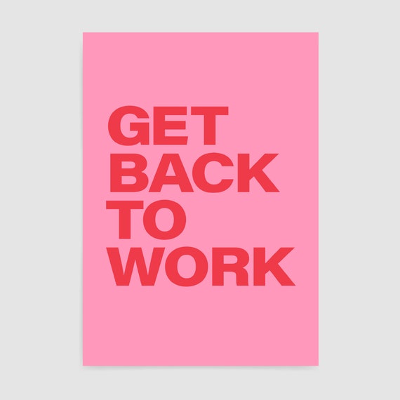 Back To Work Background