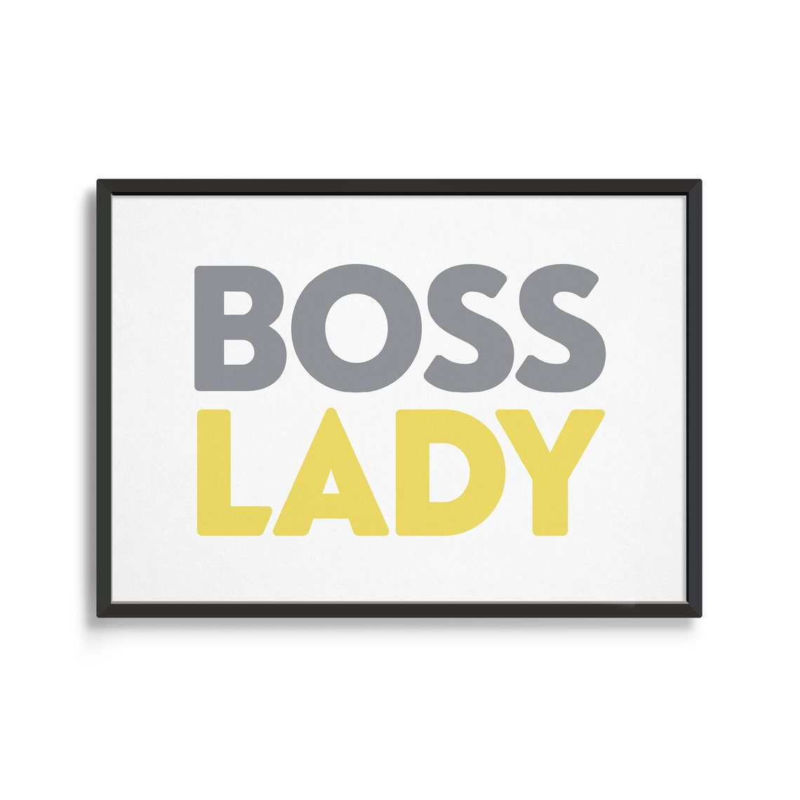 Boss Lady Poster | Printable Modern Wall Art | Digital Download - Etsy UK