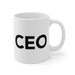 CEO Mug | Funny Mugs | Home Office Mug | Typography Mug - Etsy UK