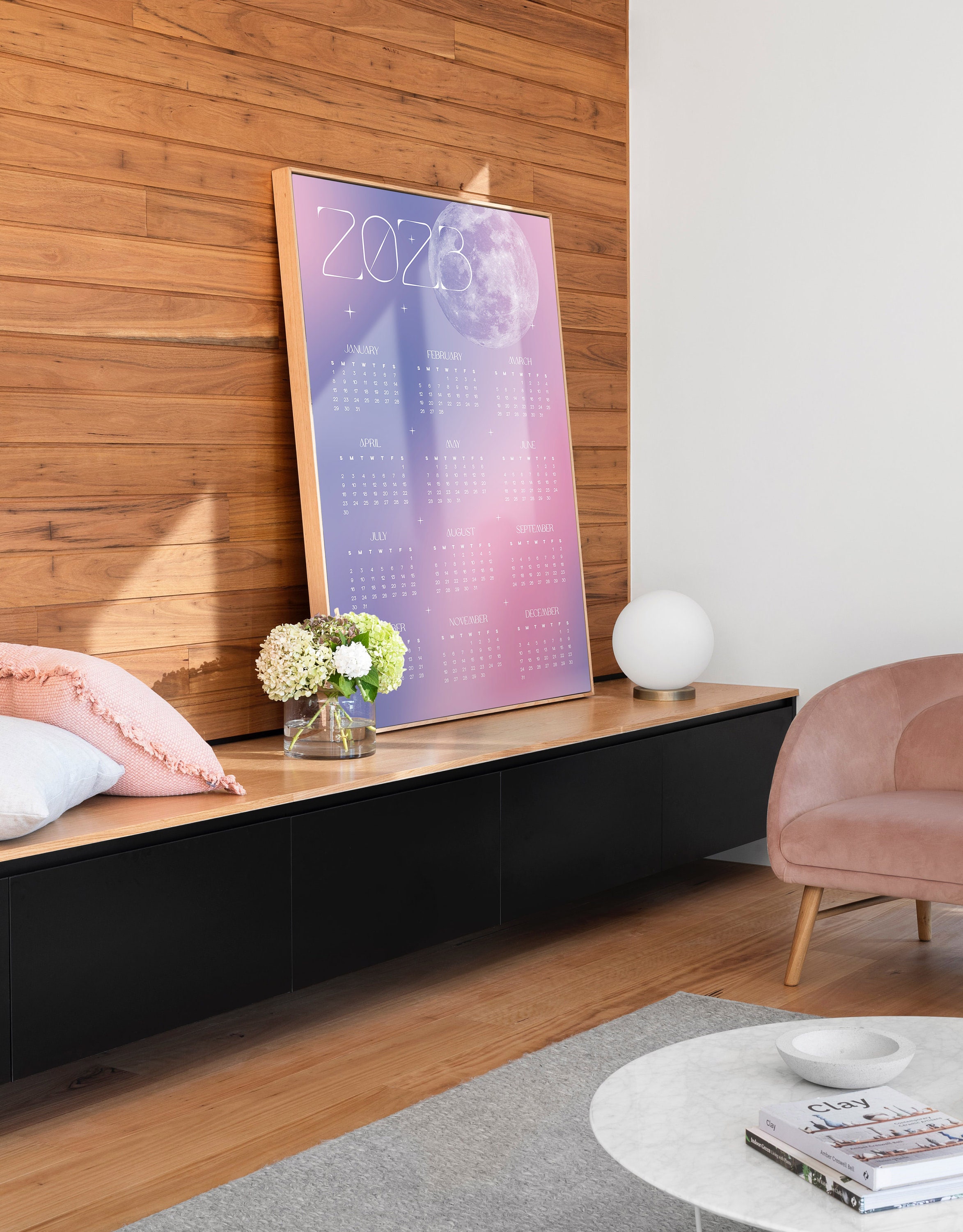 2023 Calendar Printable Wall Calendar Yearly Calendar - Etsy