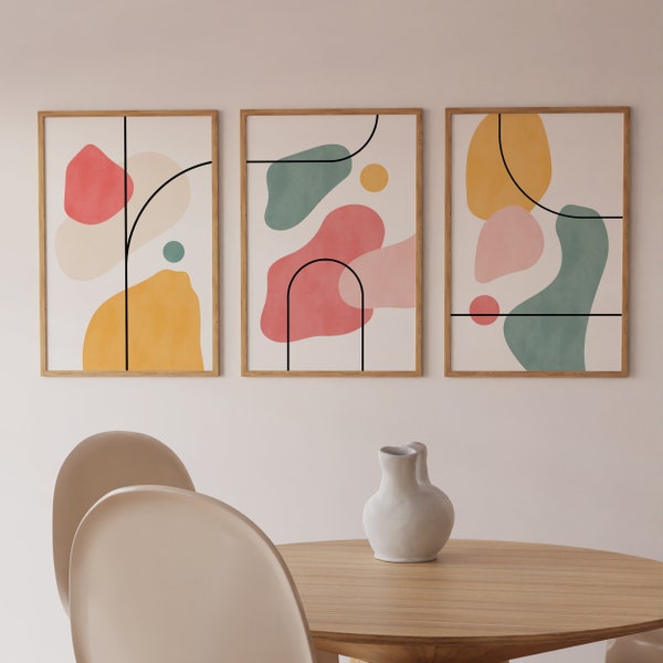 Colorful Wall Art - Etsy