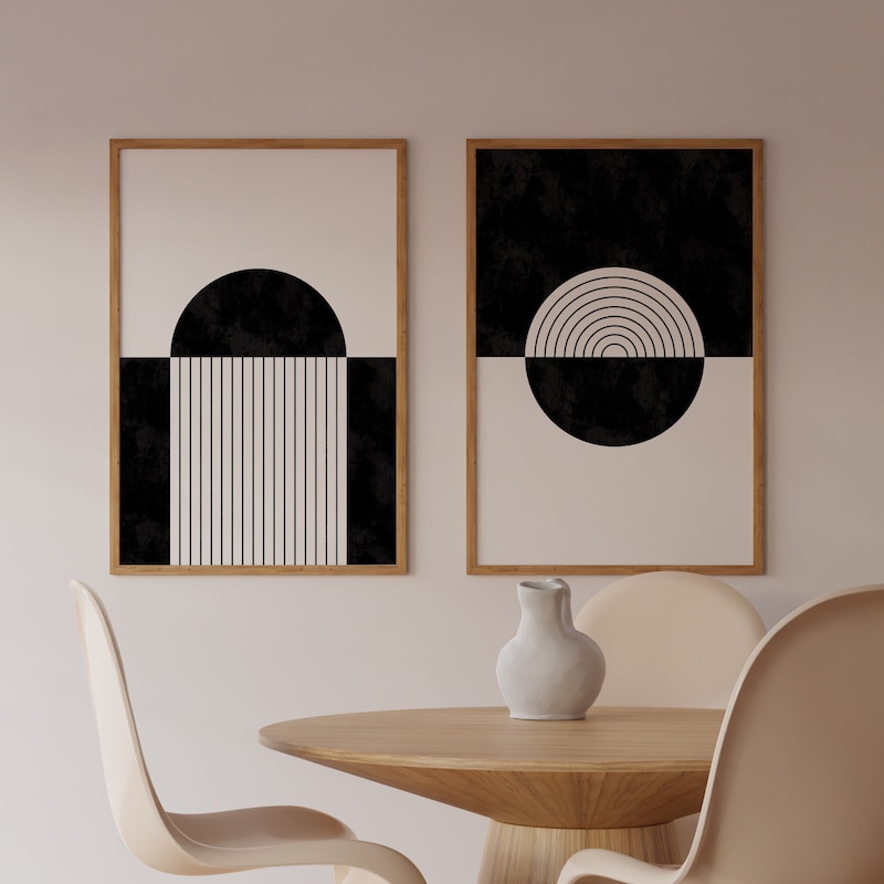 Abstract Mid Century Art - Etsy