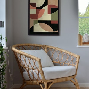 Colorful Geometric Print Color Block Art Colorful Art Print | Etsy