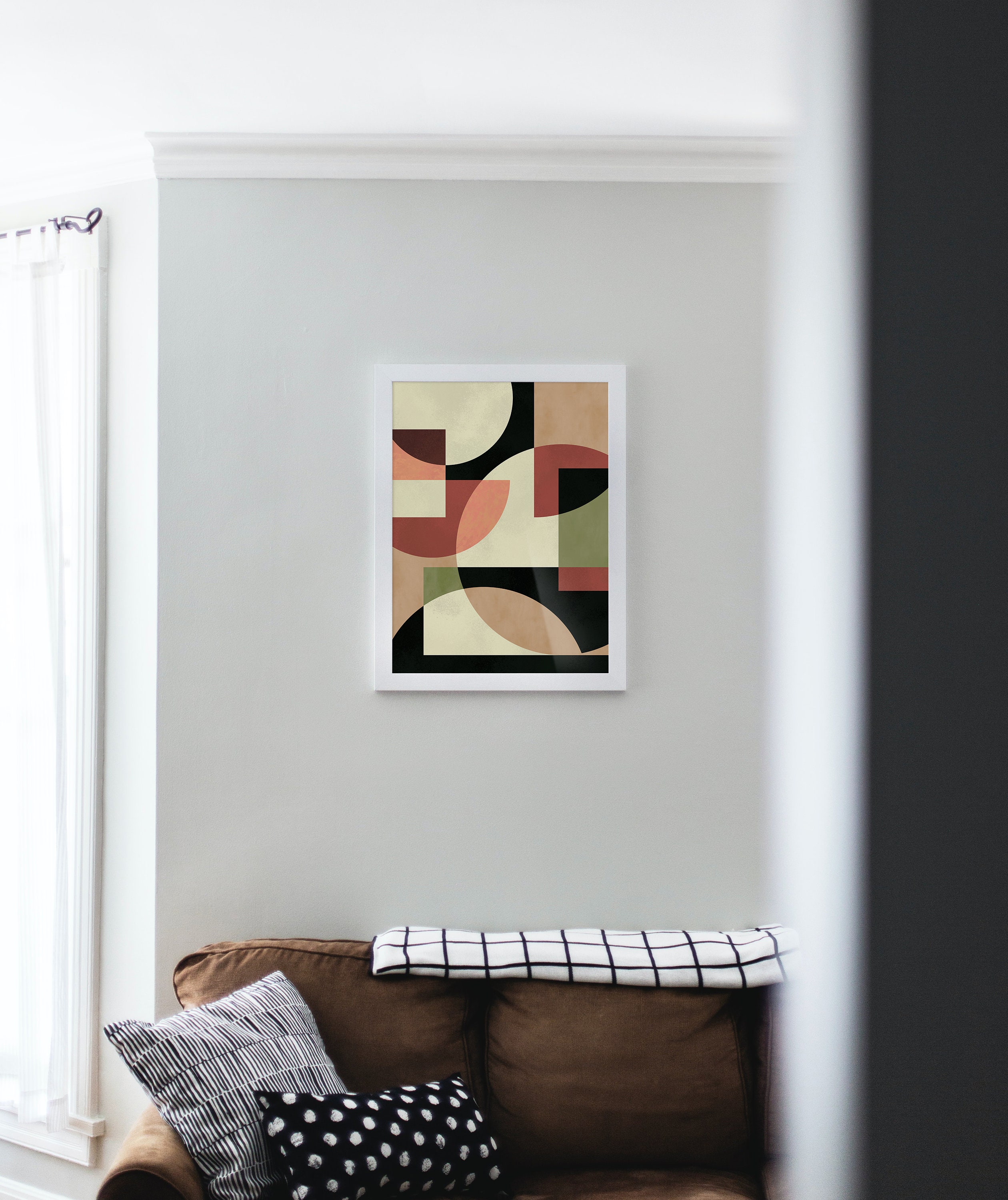 Colorful Geometric Print Color Block Art Colorful Art Print | Etsy