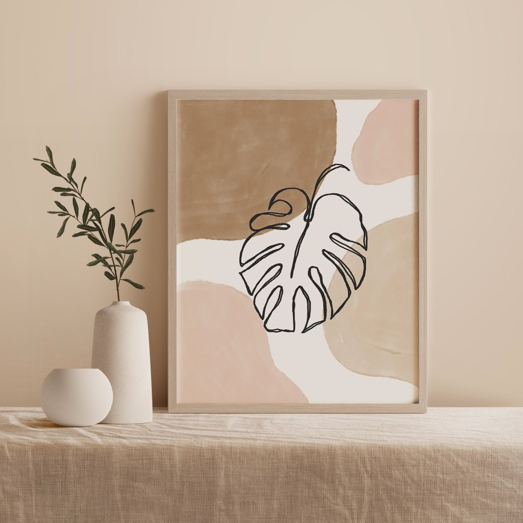 Botanical Print, Leaf Wall Art, Leaf Print, Botanical Art, Leaf Art - Etsy