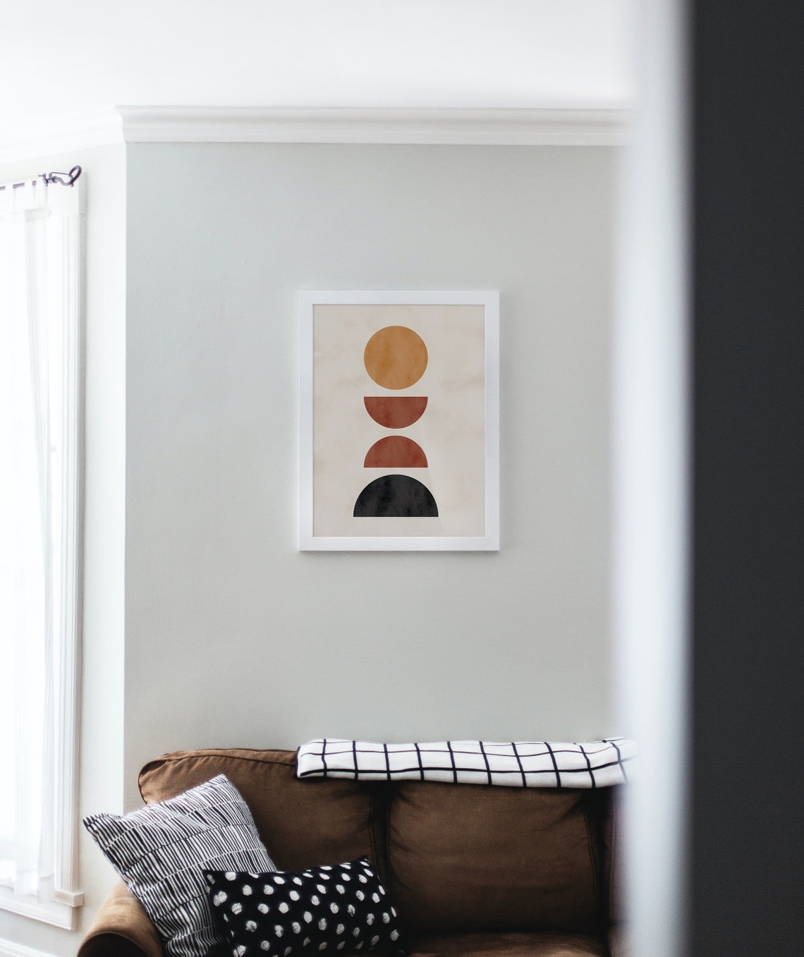 Balance Shape Art Geometric Shapes Balance Print Earth - Etsy