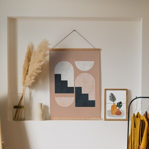 Boho Wall Decor, Minimalist Poster, Minimal Wall Art, Architectural ...