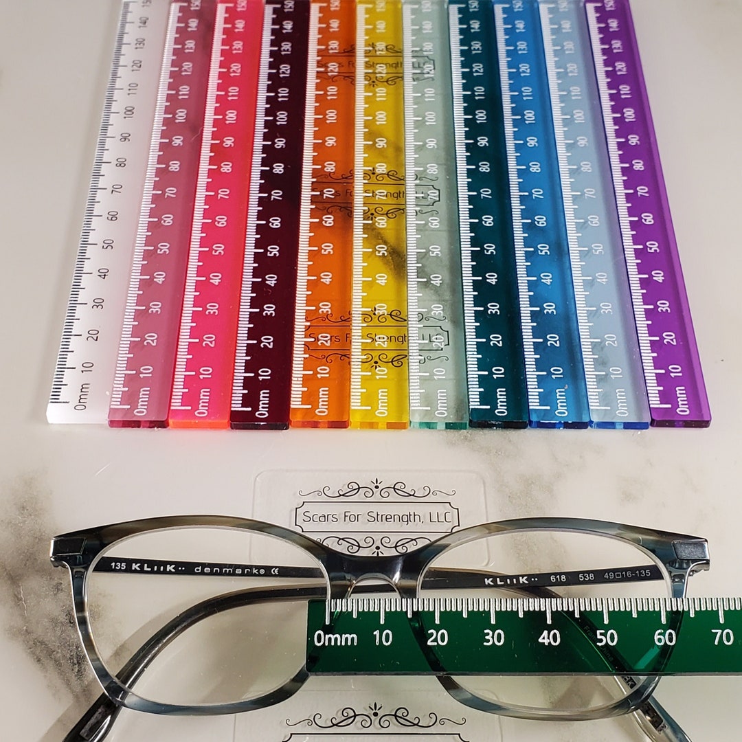 PD Stick: Transparent, 15 CM 150 MM Ruler - Etsy