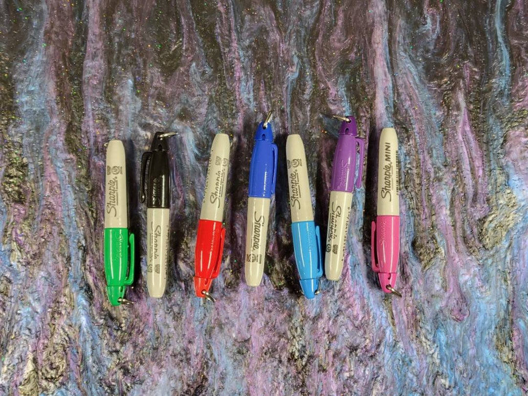 Marker: 1 Sharpie Mini W/cap Clip - Etsy