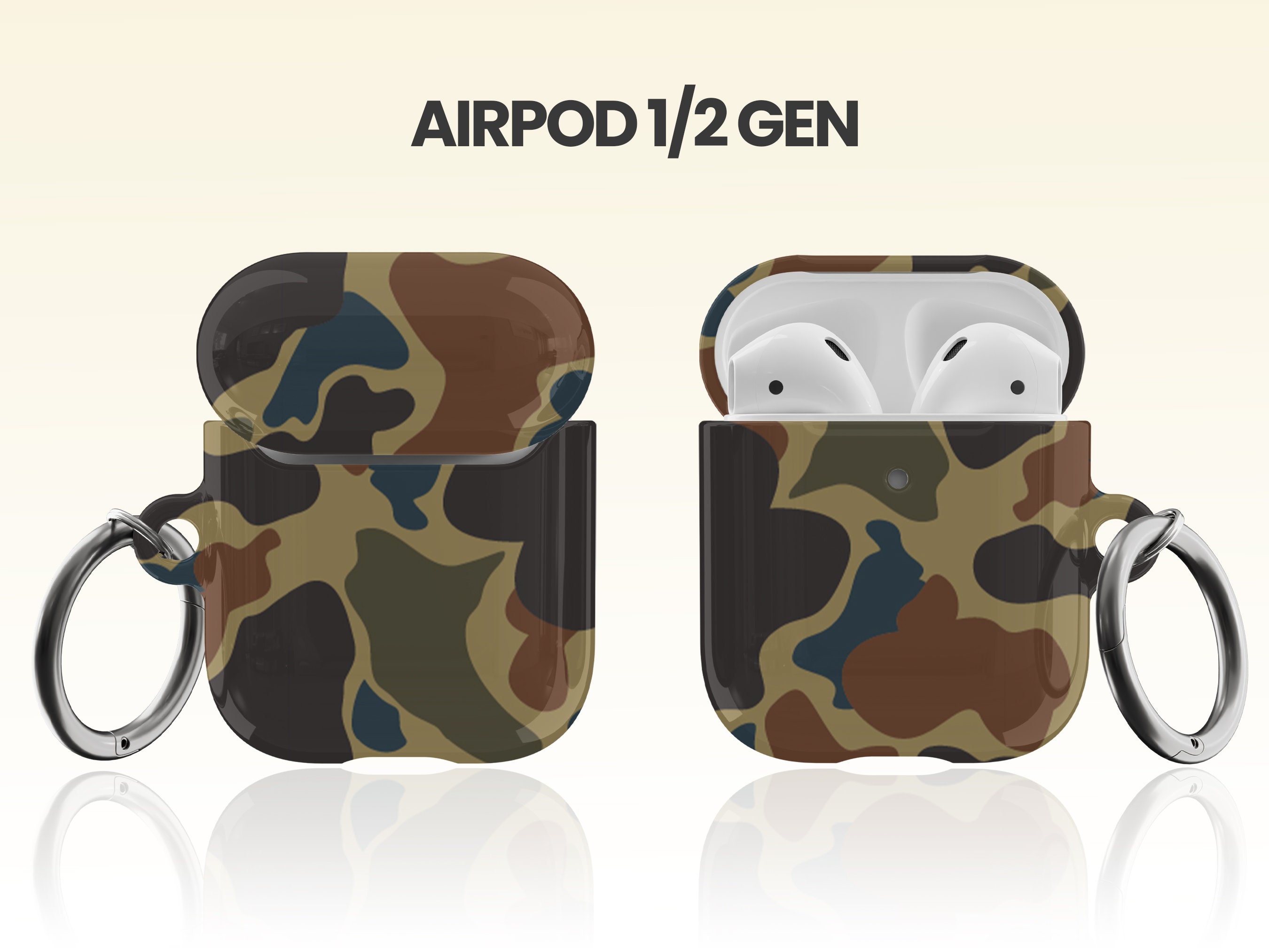 Old School Camo Airpod Case Cute Vintage Duck Custom Cover - Etsy