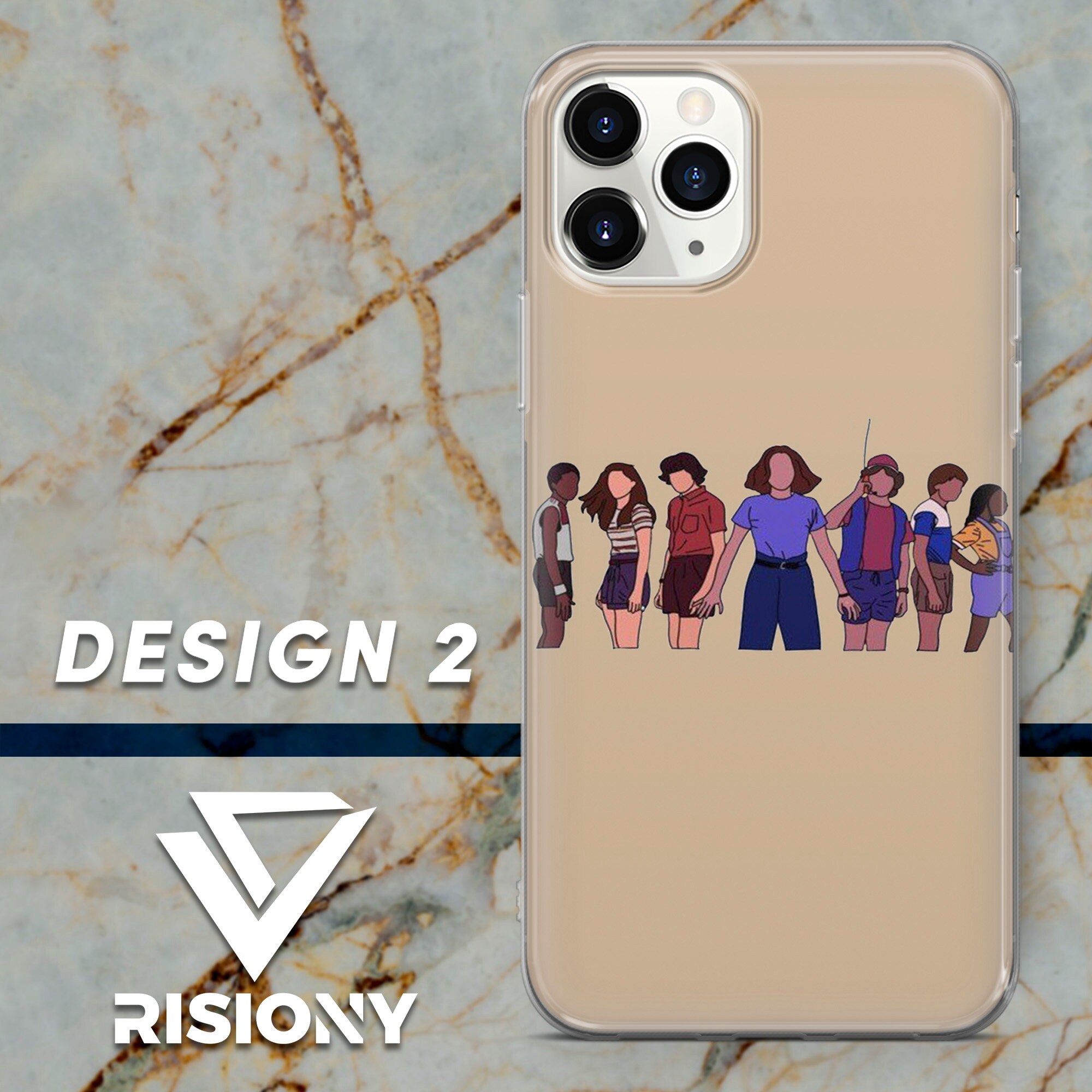 Stranger Things Phone Case Couverture esthétique pour iPhone 14 Pro 13 ...