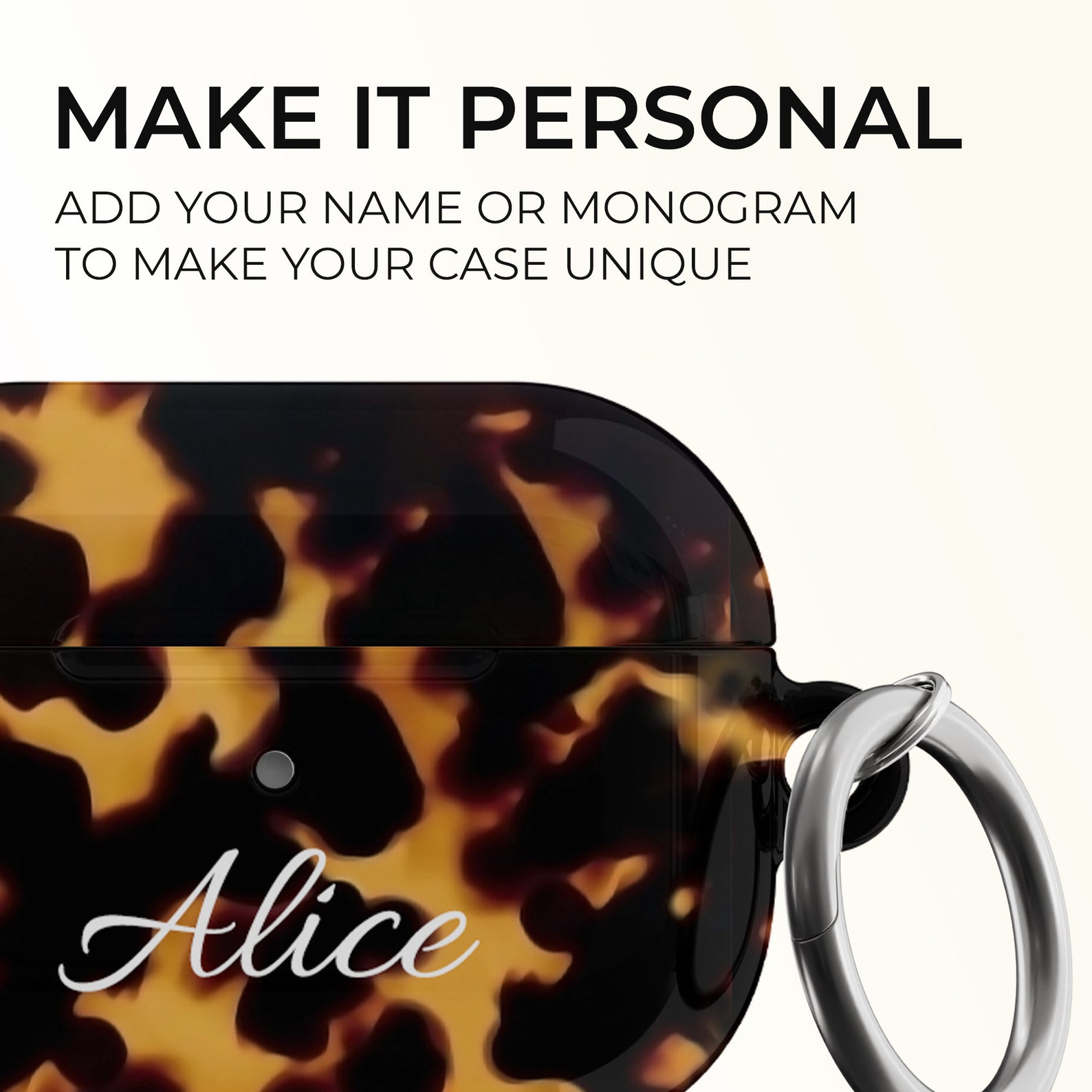 Tortoise Shell Airpods Case Aesthetic Custom Turtle Cover Fits for ...