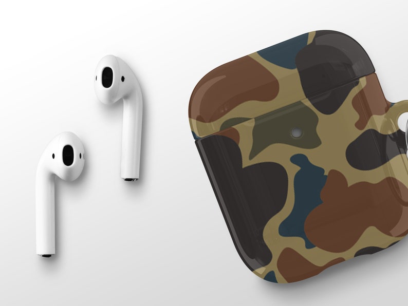 Old School Camo AirPod Case Cute Vintage Duck Custom Cover Fits for ...
