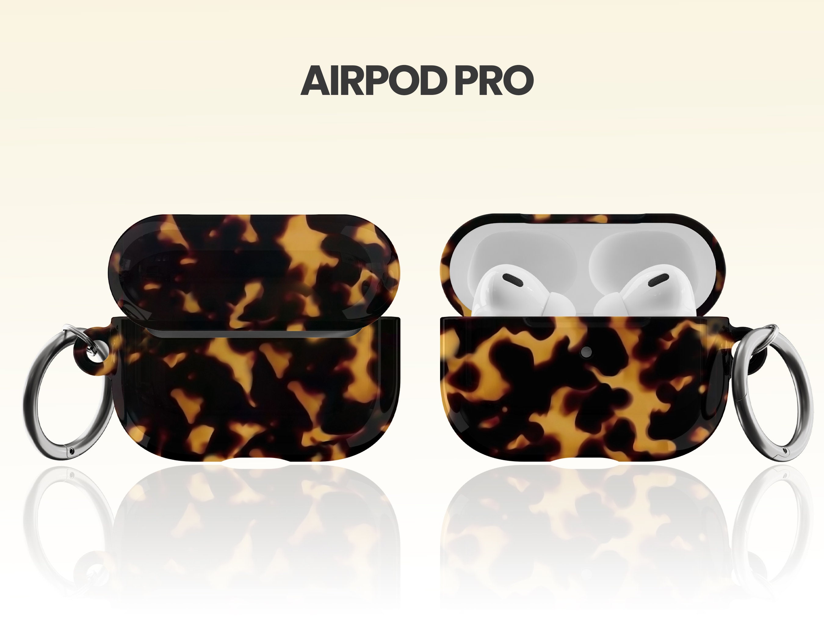 Tortoise Shell Airpods Case Aesthetic Custom Turtle Cover Fits for ...
