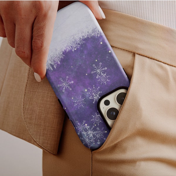 Snowflake Phone Case - Etsy